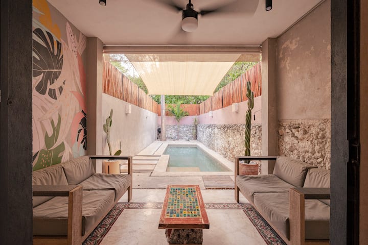 Beautiful 2 Br With Pool In Mérida Centro - Yucatán