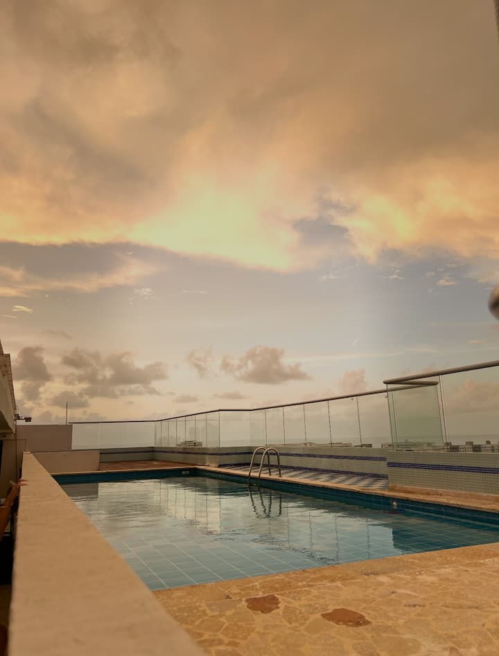 Apartamento 5 Minutos Del Aeropuerto Mar Y Centro - Cartagena