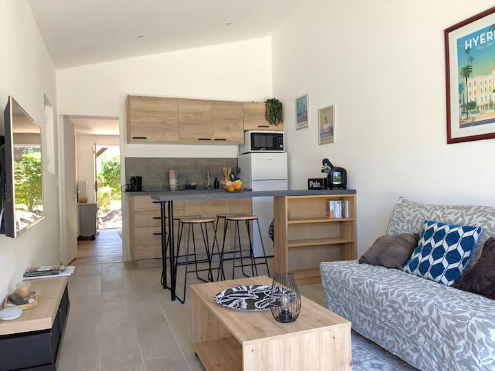 L’aloé - Cocon Méditerranéen à La Crau + Parking - La Crau