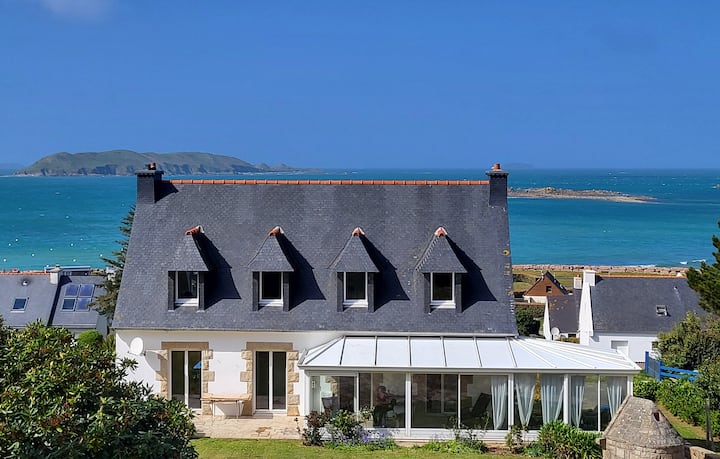 Maison Lumineuse Au Bord De La Mer à Trélévern - Perros-Guirec