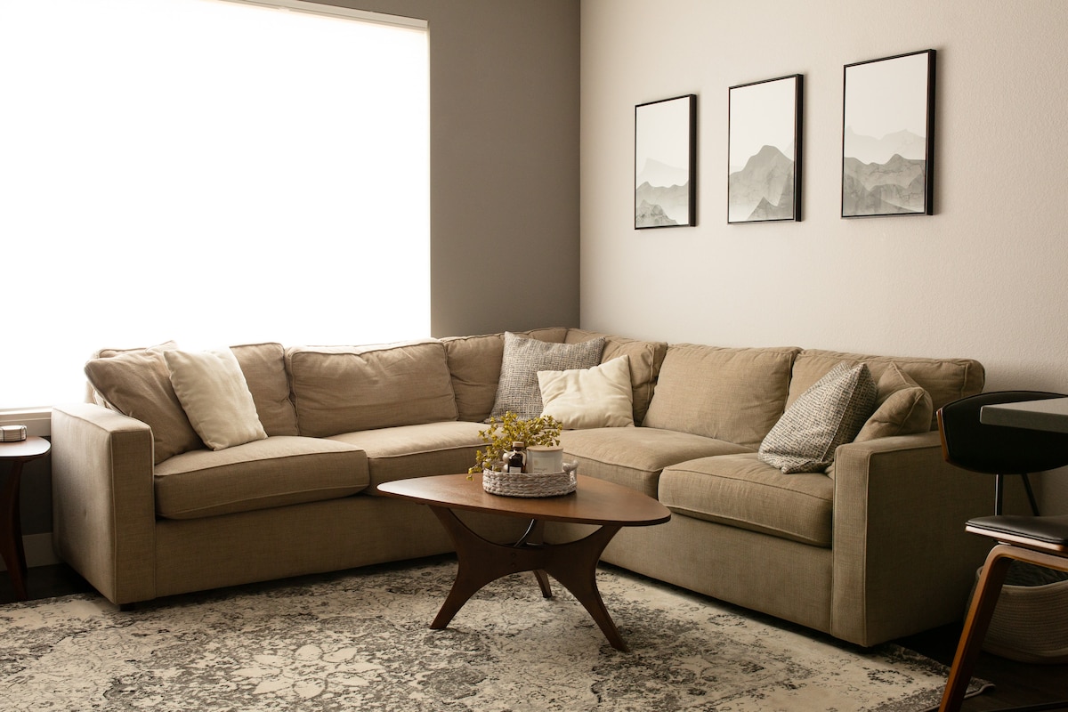 Blick vom Dach & Drinks bei Sonnenuntergang: Luxus-Stadthaus ...