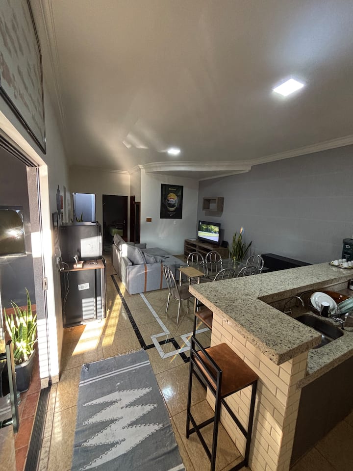 Micro Casa Aconchegante Para Até 2 Casais. - Rio Verde
