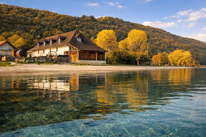 Lina, Magnifique Cottage 4 éToiles Au Bord Du Lac - Culoz