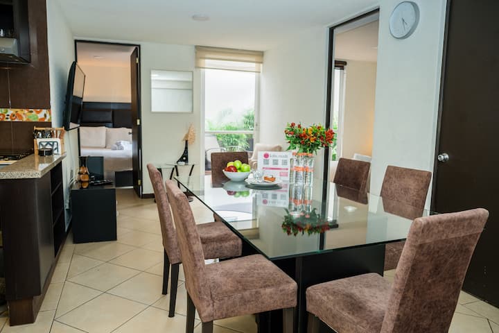 Quiet & Cozy 2bd, 2ba With Private Terrace - Mexico