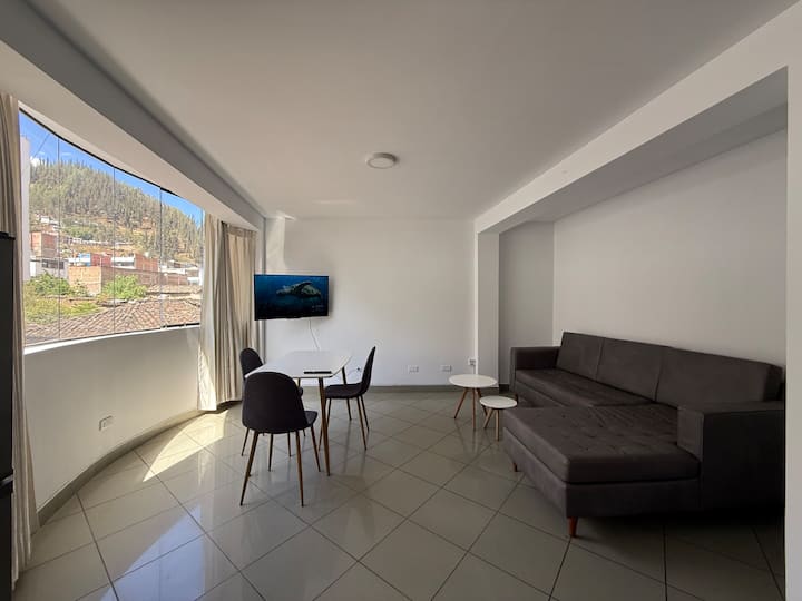 Departamento Con Vista Exterior-paseo Constitución - Andahuaylas