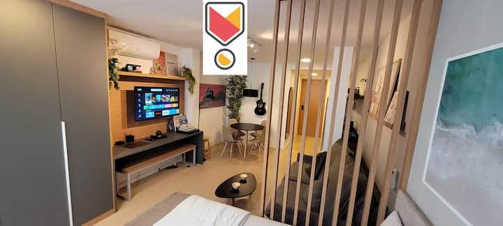 Studio Send  Próx Da Praia - Glória