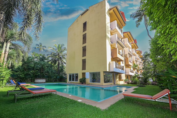 Bluefin 2bhk Near Calangute Beach By Limestays - Goa