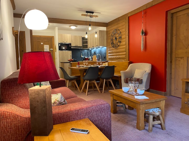 Arc 1950 Appart 4/6pers Ski-in/ski-out Lits Faits - Bourg-Saint-Maurice