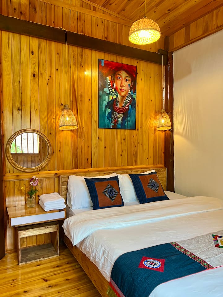 Phòng View Nhìn Ra Núi - Miễn Phí Giặt Sấy - Chine