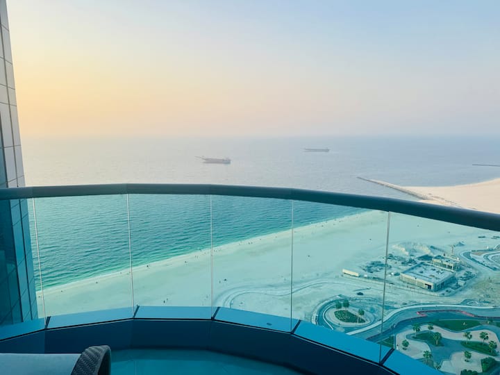 Full Seaview Elegant Apartment High Floor For 8p - Ajman