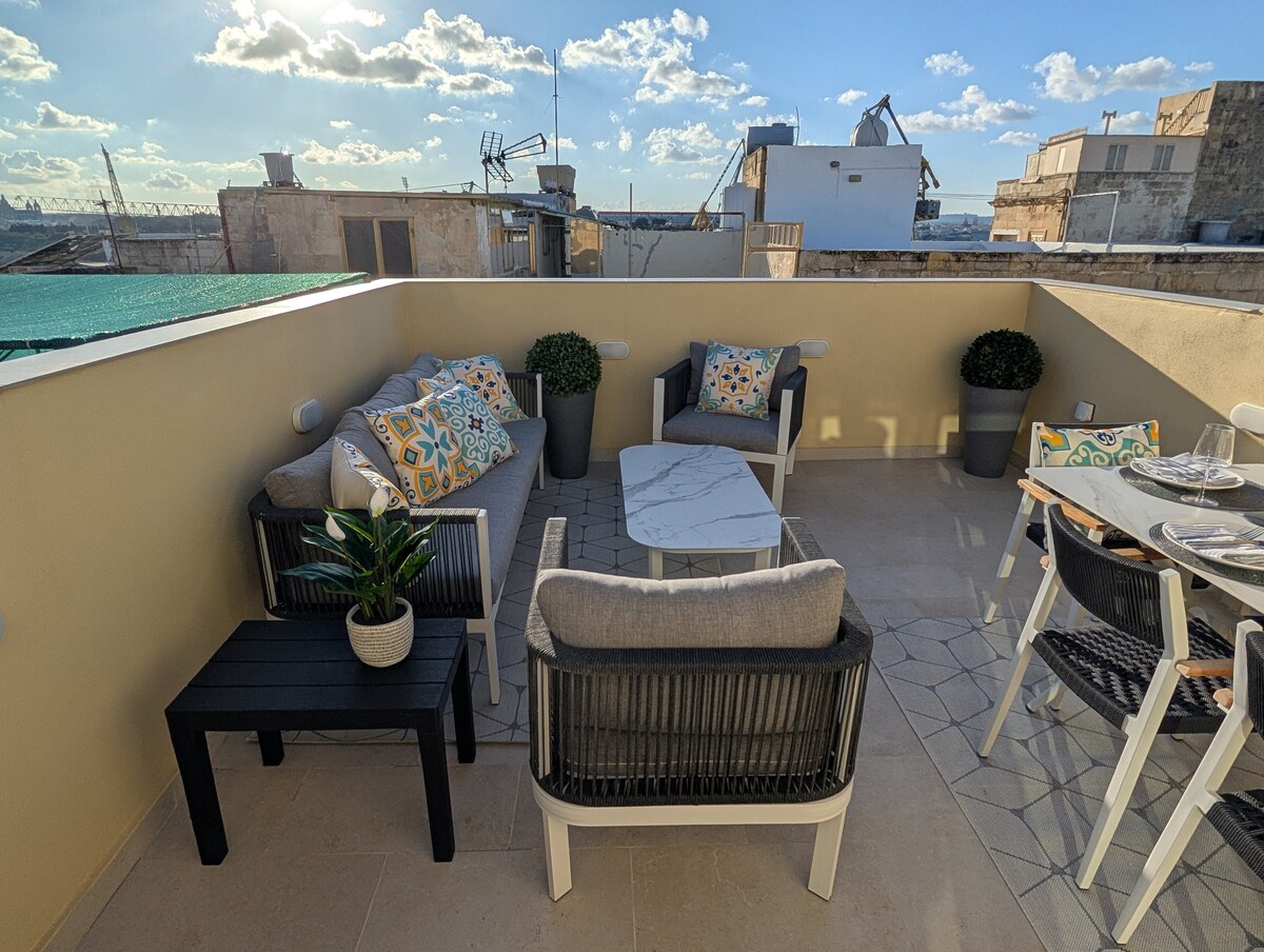 Arena: vistas desde la azotea, bodega y café - Airbnb