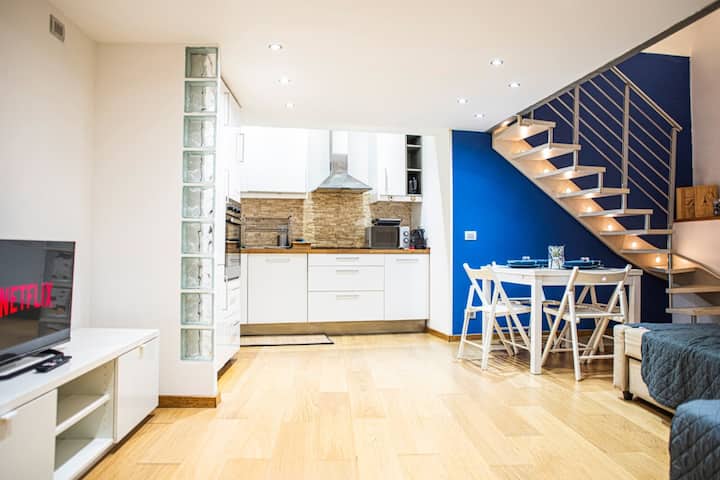 La Galea House Blu Marino Vicino Al Porto Antico - Genoa