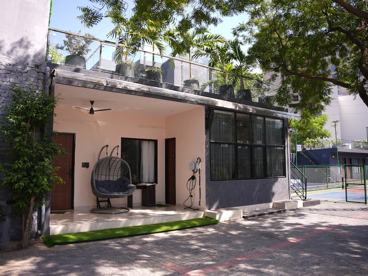 Homeground - Stay | Play | Recharge! (2 Bhk) - Manesar