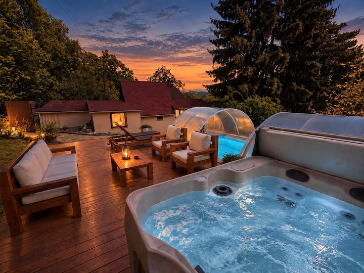 Gesztenyés Ház - Privát Wellness Az Erdő Szélén - Zebegény