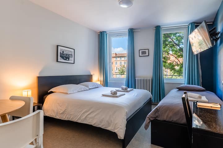 L'unique - Chambre ÉTendue Donnant Sur Les Ramblas - Toulouse