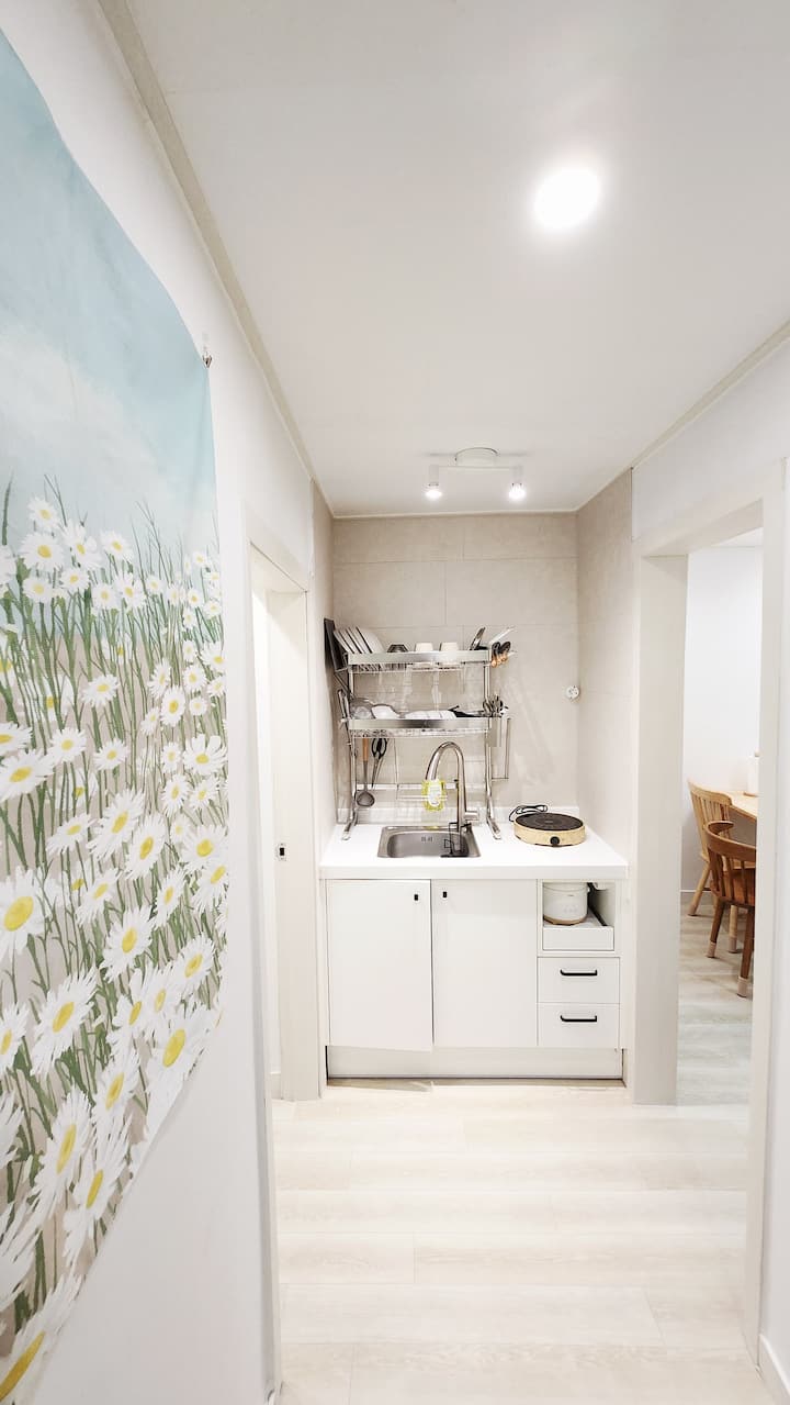 지하철역도보3분/룸2욕실2/한팀집전체사용/가족,친구숙소 - 首爾