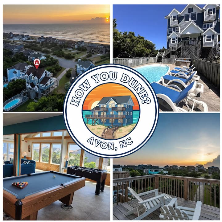 How You Dune? Dog-friendly Semi-oceanfront! - Outer Banks, NC