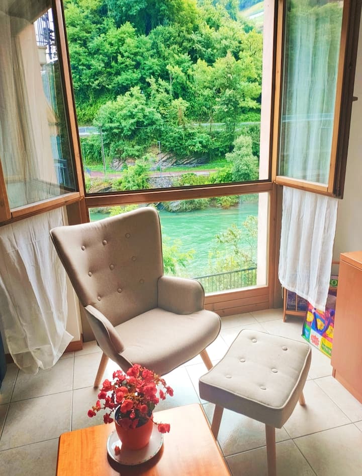 Brembo Bello [Finestra Sul Fiume- 1km Qc Terme] - San Pellegrino Terme