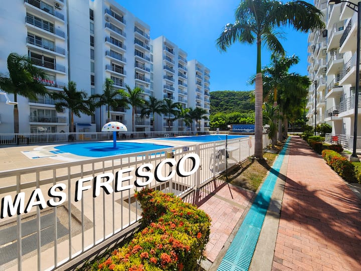 Hermoso Apartamento Fresco Rodeado De Naturaleza - Girardot