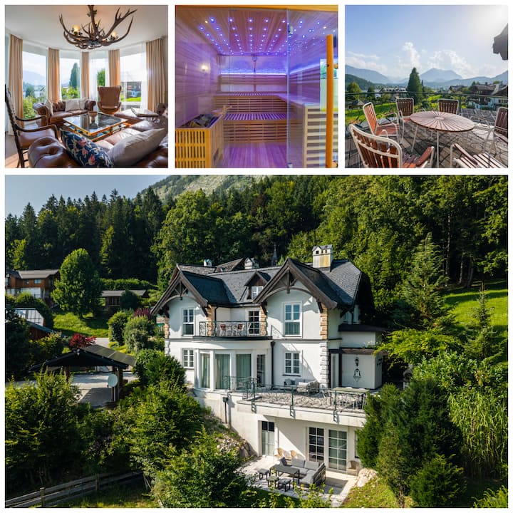 Villa Victoria | Sauna | Parking | Garden - Altaussee