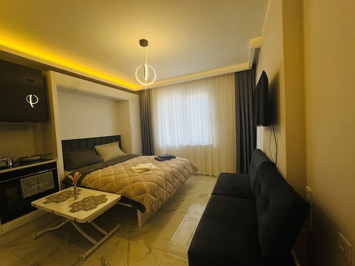 Уютная квартира (студия) рядом с пляжем Клеопатра - Alanya