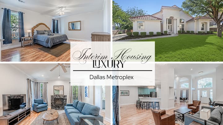 Large Home In A Prime Location | Huge Backyard - Irving, TX