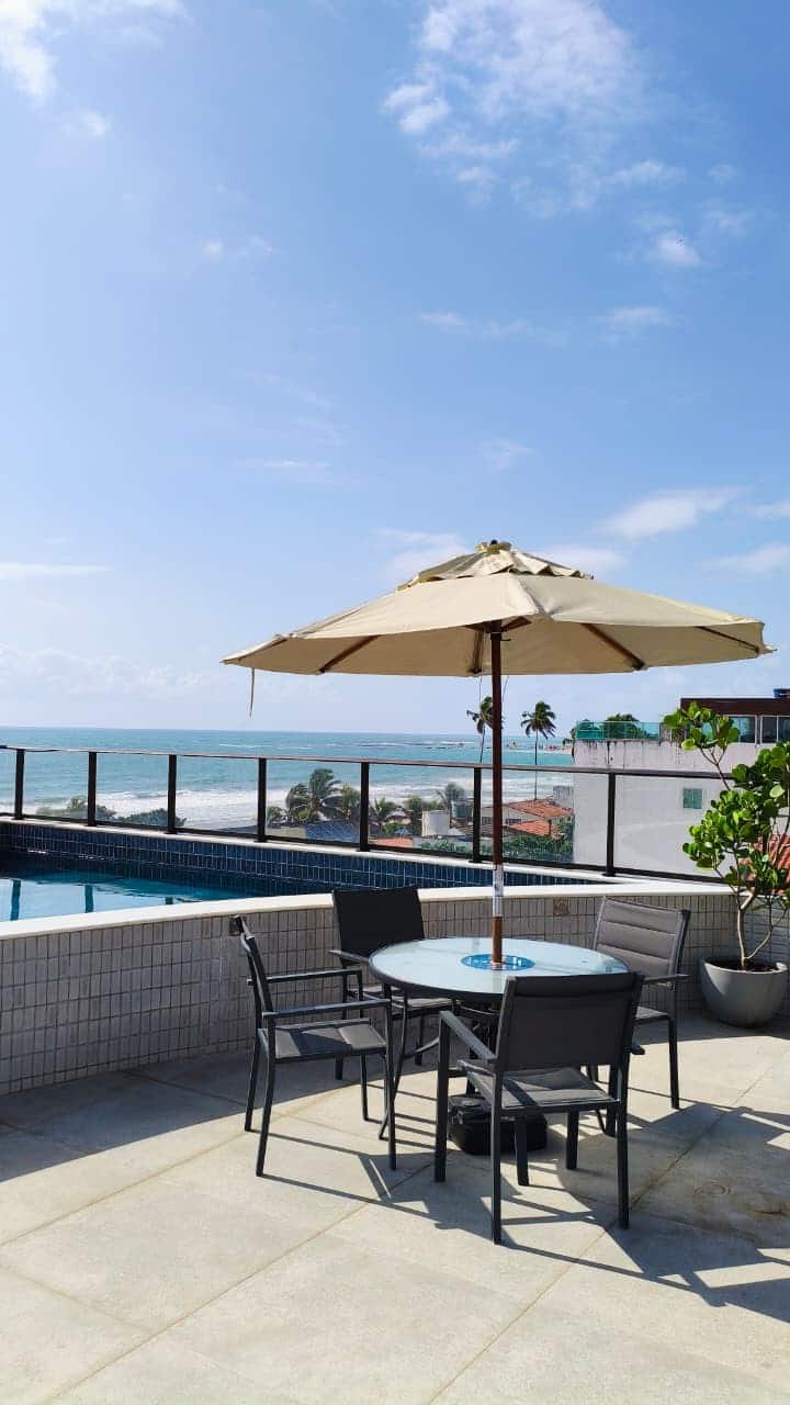 Apê Completo C/ Vista Mar - 30m Do Mar + Kit Praia - Brazilië