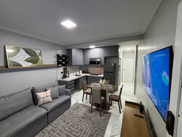 Vista Incrível + Pé Na Areia - Peruíbe