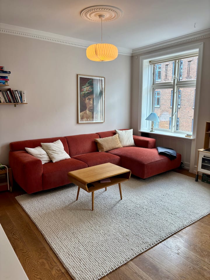 Stor Familievenlig Lejlighed På Nørrebro - Copenhagen