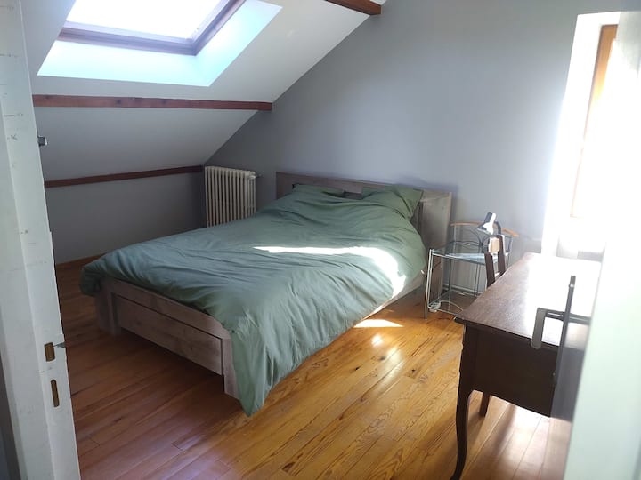 Espace Indépendant :
2 Chambres, 3 Lits Doubles - Gorges du Tarn