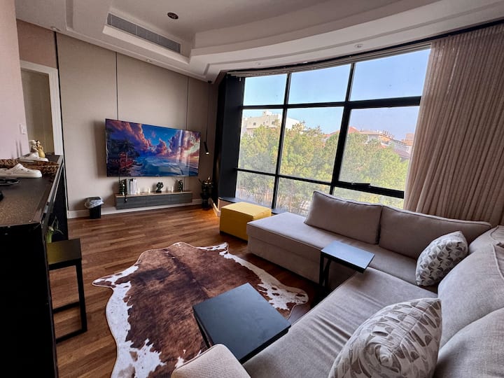 شقة فاخرة بنورامية الروضة - Jedda