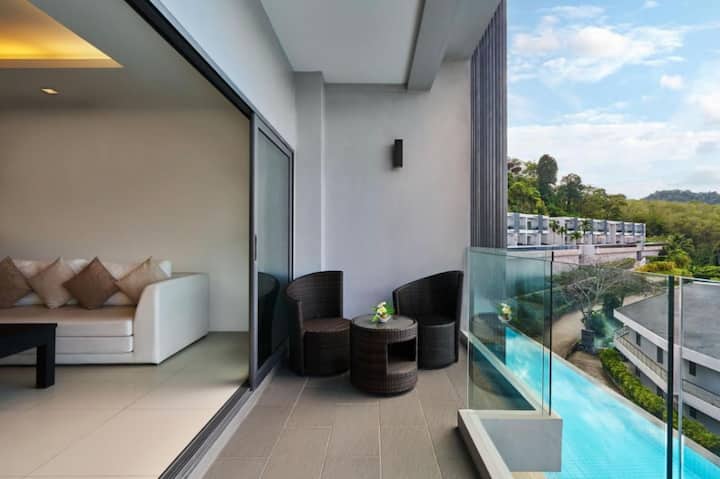 Chambre éLégante Plage, 15mn De Marche, Vue Resort - Patong Beach