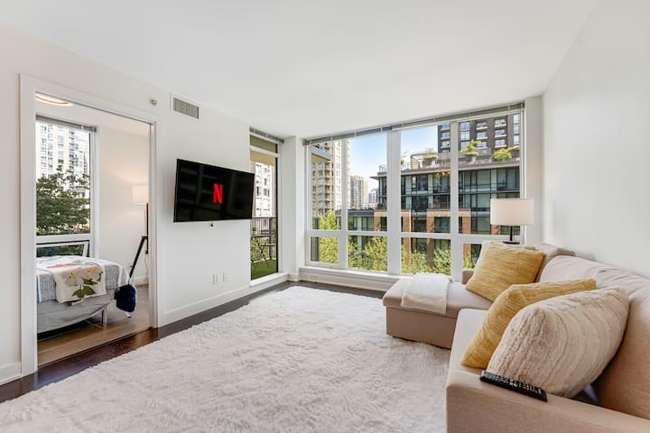 Urban 3-bedroom Escape In Yaletown - 溫哥華