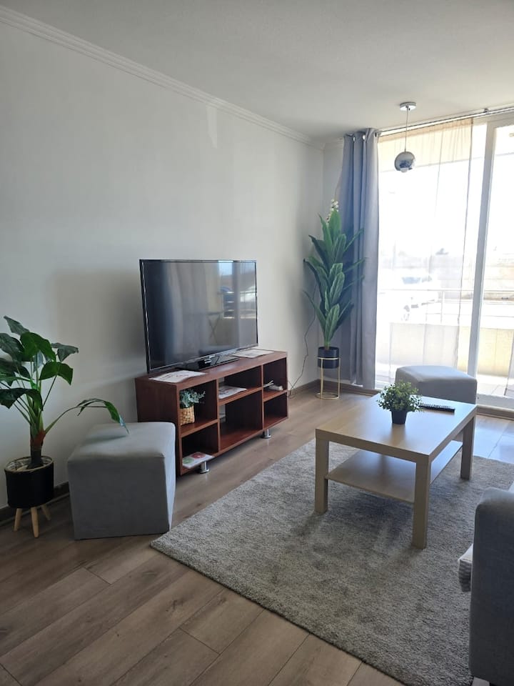 Departamento Familiar Amplio Con Wifi Y Parcking - Rancagua