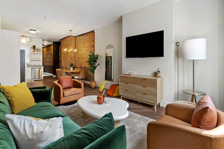 Stylish Southside 1br | King Bed + Walkable Stay - Pittsburgh