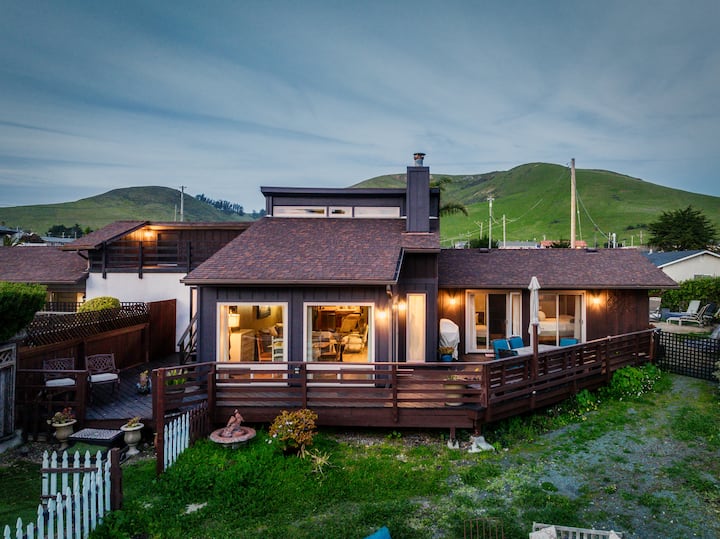 Beautiful Beachtract Home,walk 2 Sand, Spa,dogs,ok - Morro Bay, CA