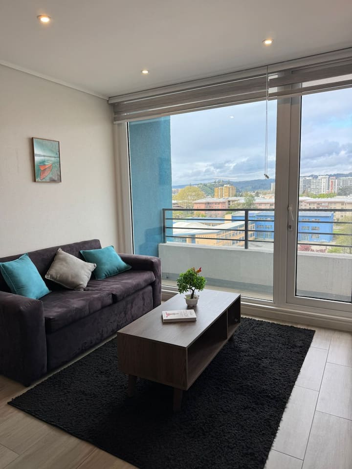 Depto. 1d/1b En Concepción • Con Estacionamiento - Concepción, Chile