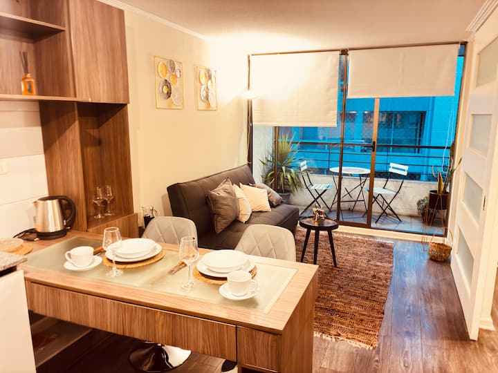 Hermoso Departamento A Pasos Del Centro De Stgo. - Santiago