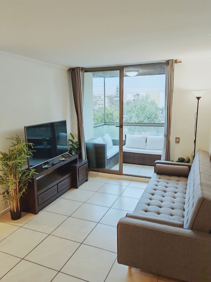 Departamento Playa Con Vista Al Jardín - Arica y Parinacota