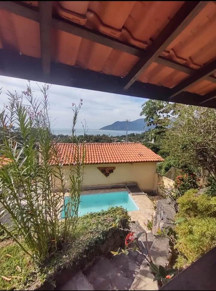 Paraíso Na Praia Das Cigarras: Vista Mar! - São Sebastião