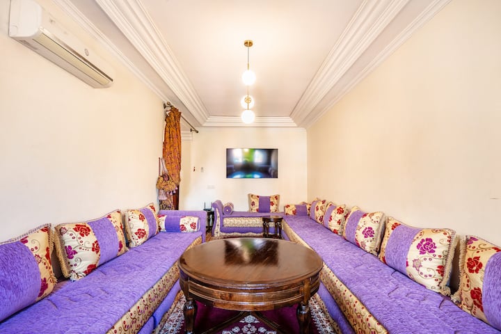 Cosy Familial Rue Loubnane à Marrakech - Marrakesh