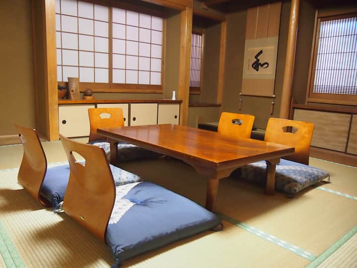 ③ 5名様まで　熊野古道の前泊に最適、
 駅徒歩12分・扇ヶ浜ビーチに近い日本家屋の宿 - 다나베시