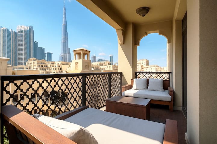 Tranquil Haven 2br With Burj Khalifa View - Dubai