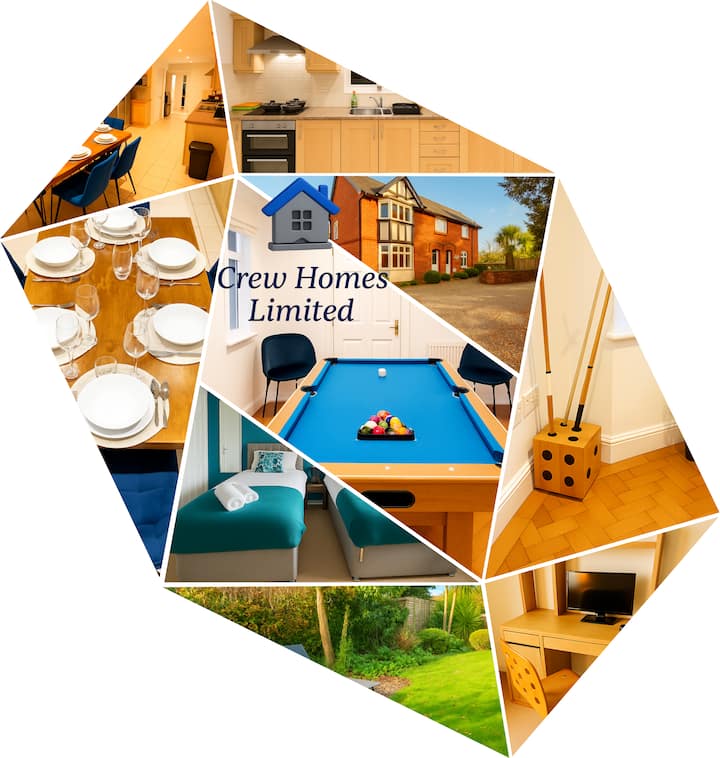 Detached Chester 5br • Contractor Stay • Sleeps 9 - 렉섬