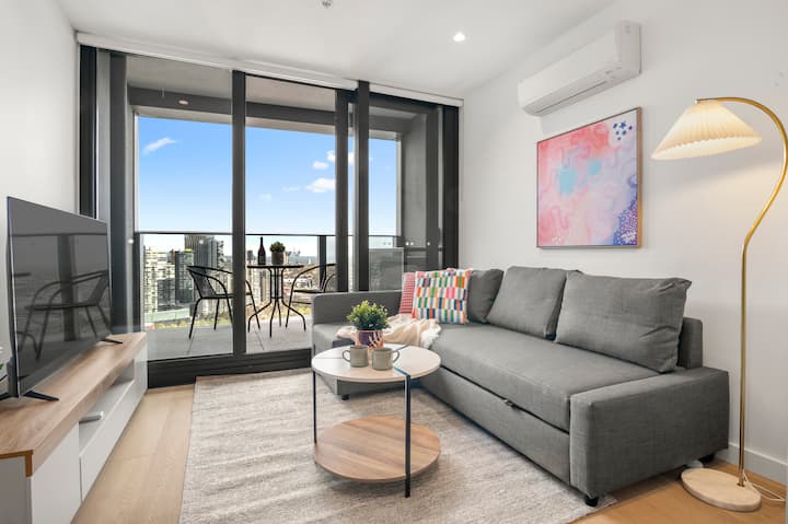 Cityscape | Bay & City Views – 27th Floor 1br - Melbourne