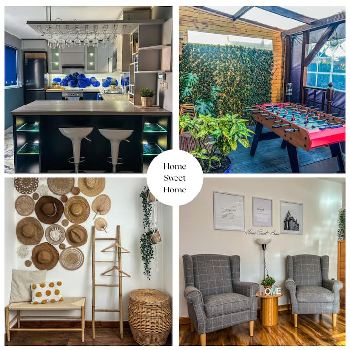 Homely 4 Beds|parking|wifi|close To Centre&anfield - Liverpool