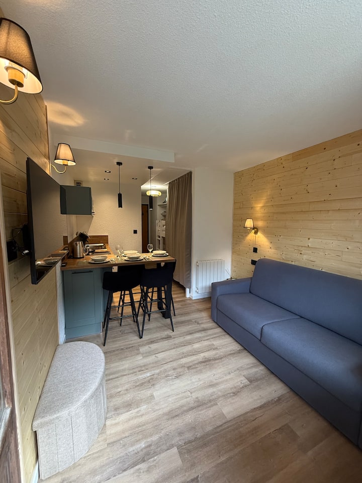Studio 4 Personnes, Pieds Des Pistes, Valfrejus - Lac de Bissorte