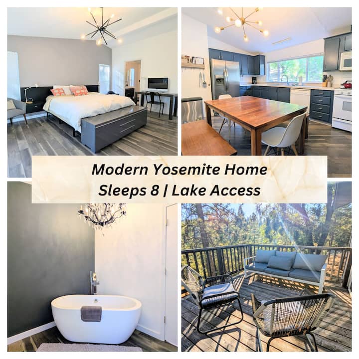 Modern Home Near Yosemite With Lake Access - Groveland, CA