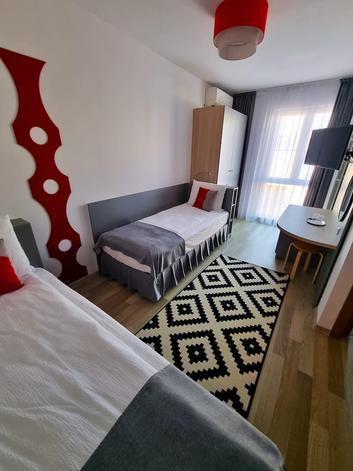 Cameră Dublă Cu Paturi Single (14) - Târgu Mureș