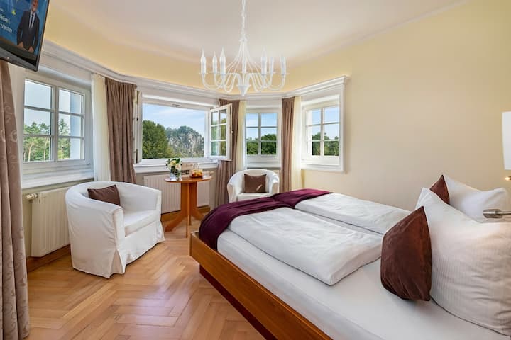 View Of The Bastei From The Tower Room - Saxony